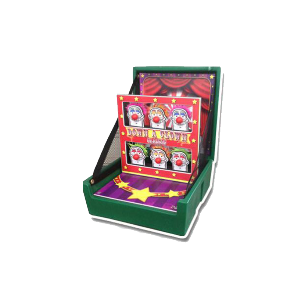Down A Clown Carnival Game - TEXAS ENTERTAINMENT