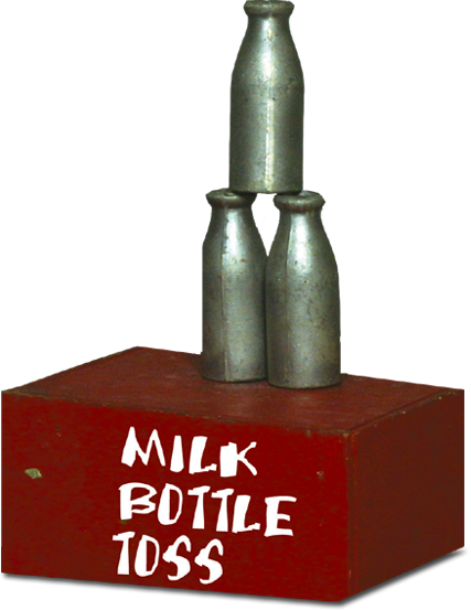 Milk Bottle Toss Carnival Game - TEXAS ENTERTAINMENT